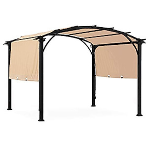 Garden Winds Replacement Canopy Top Cover Compatible with The Verano Pergola - RipLock 350