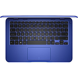 Dell Inspiron 11.6" Laptop Intel Celeron 2GB Ram 32GB eMMC Flash Memory Bali Blue I3162-0000BLU