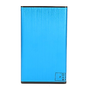 PUSOKEI Portable External Hard Drive, USB 3.0 Mobile Hard Drive, with Storage Bag, for Notebooks, All‑in‑Ones, Desktop Computers, for OS X/XP/Win7/ Win8/Win10/Linux（120G）