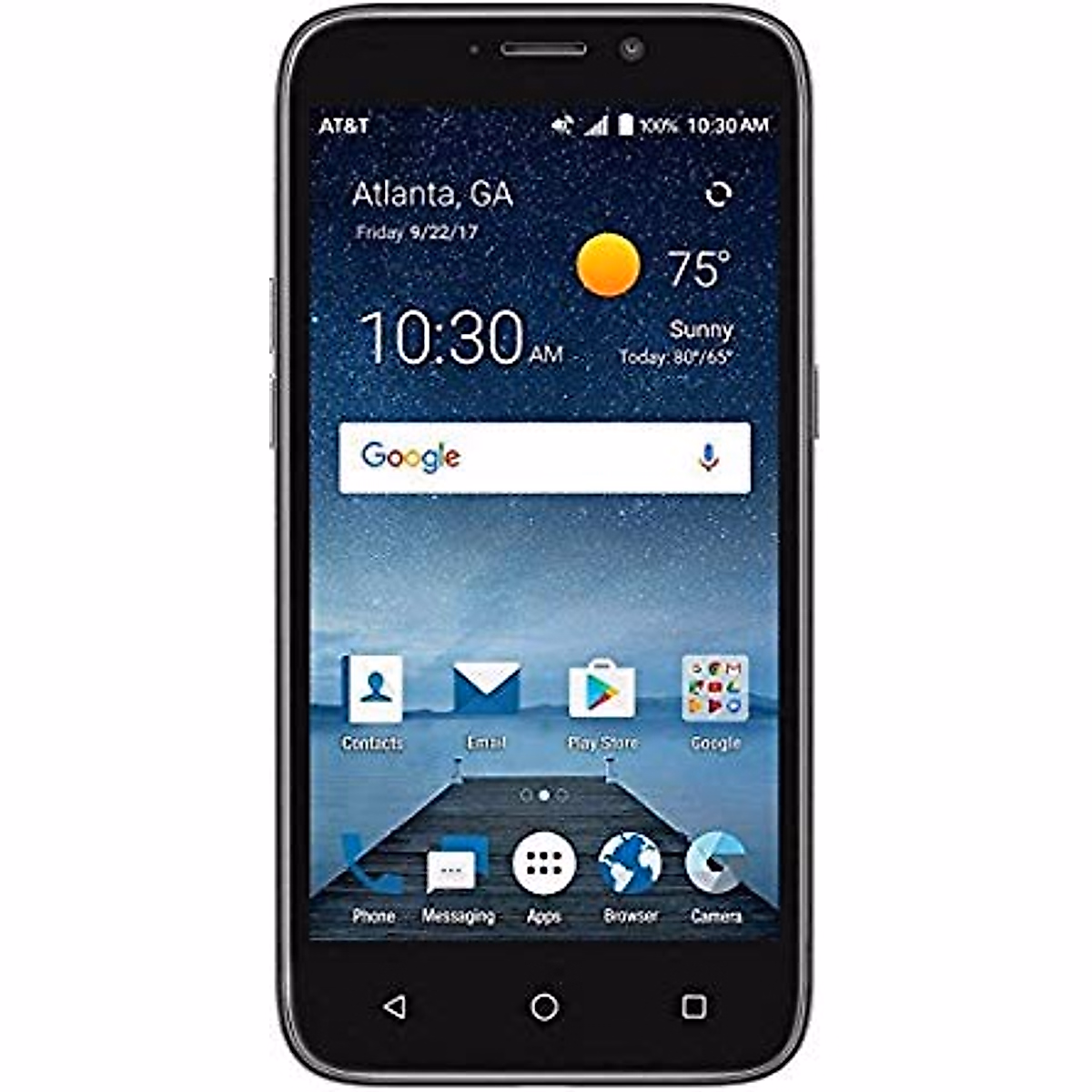 ZTE Maven 3 Z835 | (8GB, 1GB RAM) | 5.0" Full HD Display | 5MP Rear Camera | 2070 mAh Battery | 4G LTE | GSM Unlocked | Android 7.1 Nougat Smartphone (Black)