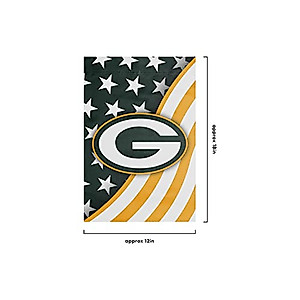 FOCO Green Bay Packers NFL Americana Garden Flag