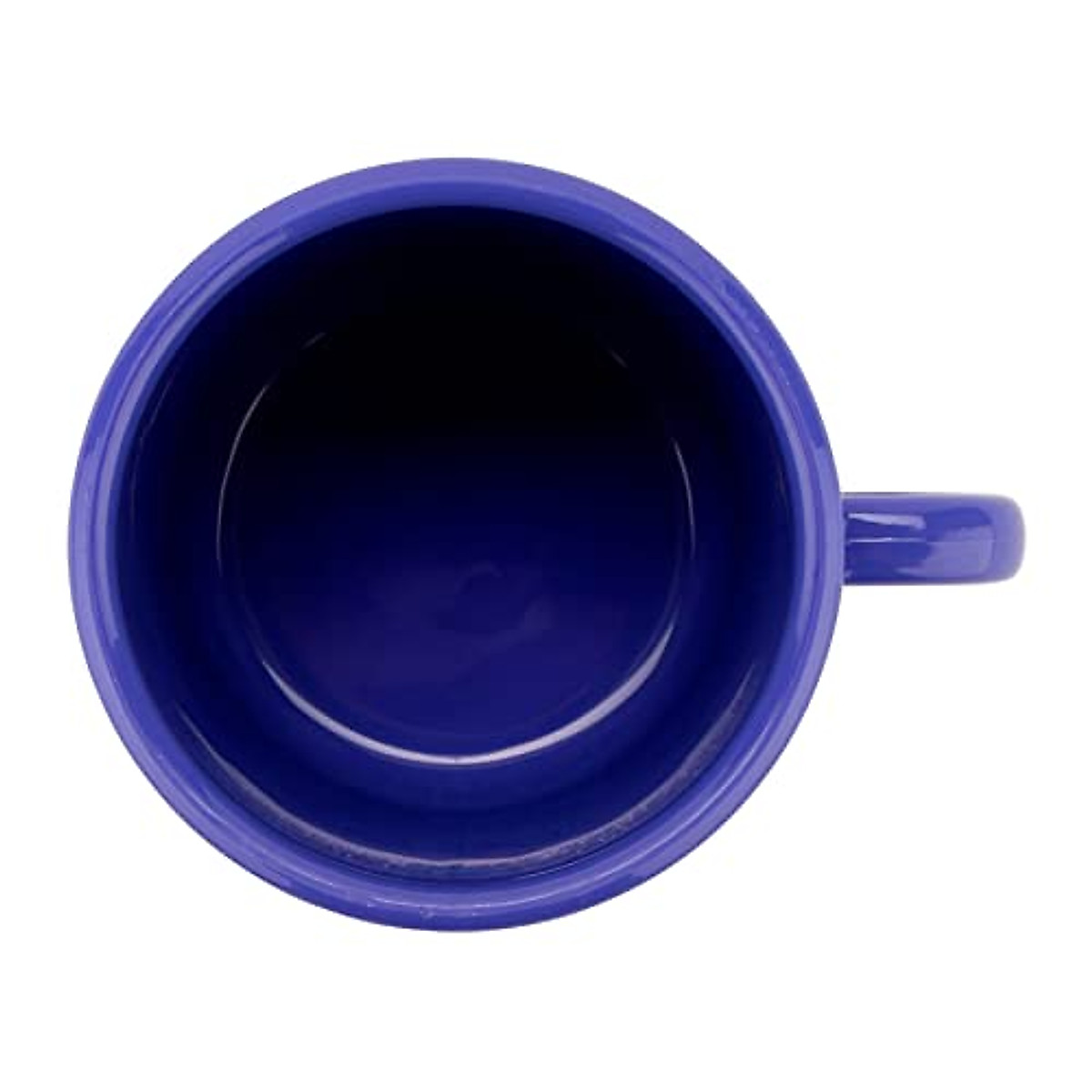 G.E.T. S-12-PB Heavy-Duty Shatterproof Plastic Coffee Mug, BPA Free, 12 Ounce, Peacock Blue (Set of 12)