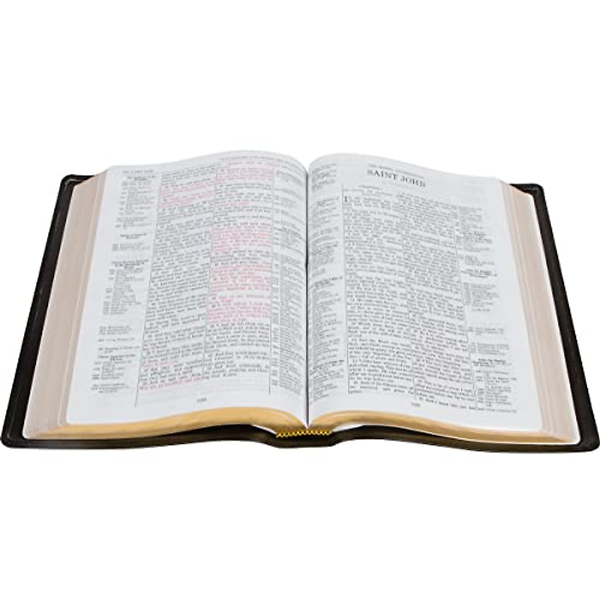 KJV Large Print Thompson Chain Reference Bible - Lambskin Edition