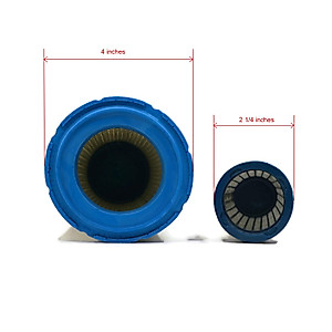 amaebvivison AIR Filter Inner + Outer STENS 102-305 + 100-780 Universal Kohler 25 083 01+04-S/RM#G4H4E54 E4R46T32507163