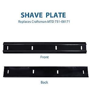 POSEAGLE 753-06469 Paddle Kit with 731-08171 Shave Plate 954-04050A Belt for Cub Cadet MTD 221HP, 221LHP, 1X21LHP, 1X221HP, RM2100, Troy Bilt Squall 210, 2100, 123R, 179E, 208E, 208XP Snow Blowers