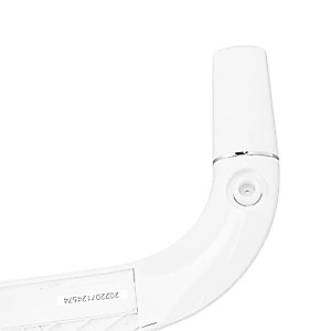 Slim Bidet 3/8 Copper Tee Non Electric Self Cleaning Dual Nozzle Toilet Attachment Hygienic Bidet for Feminine Wash White