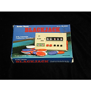 BLACKJACK HAND HELD GAME by RADIO SHACK