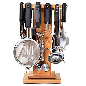 Rotensil Rotating Kitchen Utensil Organizer. Rotating Utensil Holder