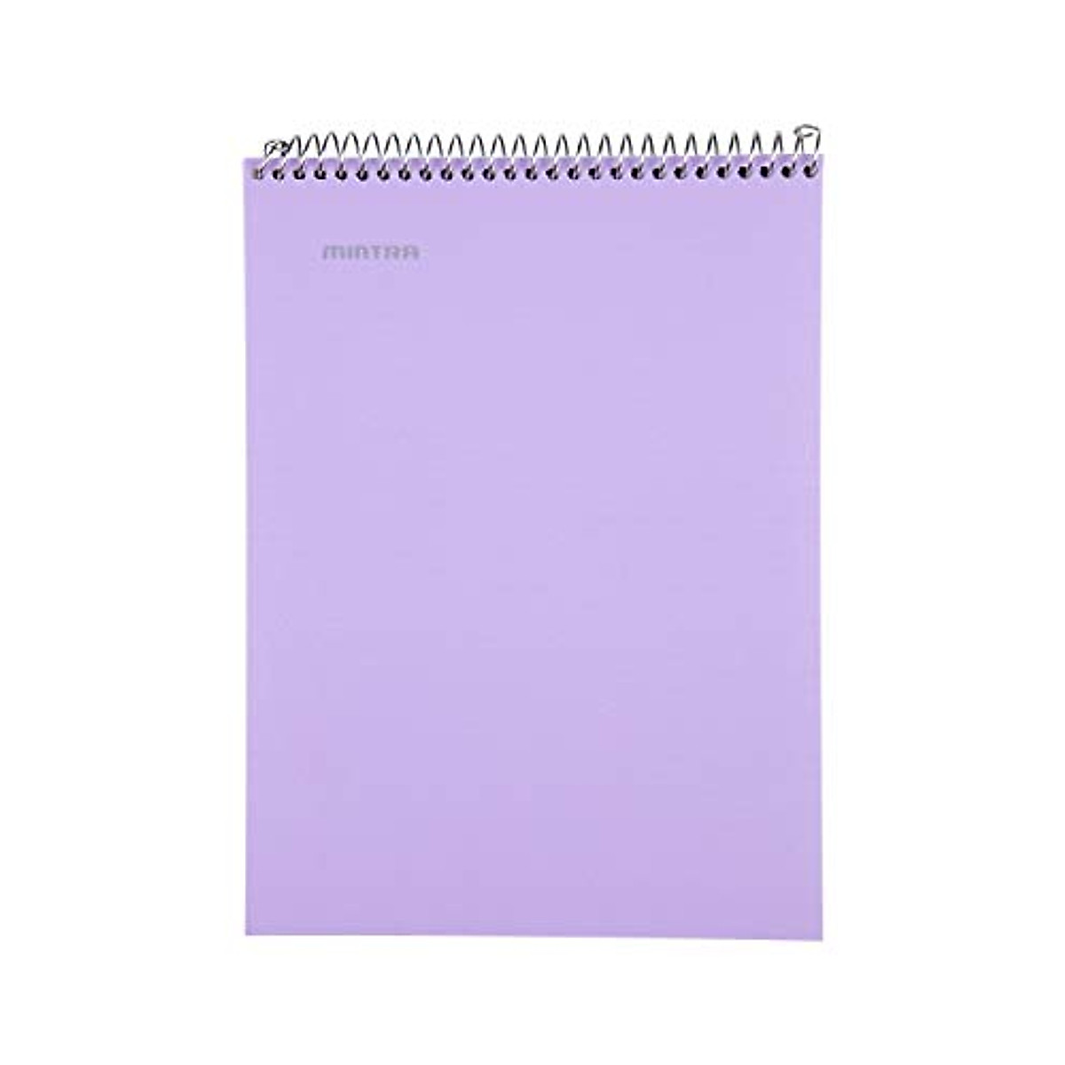 Mintra Office TOP BOUND Durable Spiral Notebooks (Lavender, Salmon, Sage Green, College Ruled 3pk)