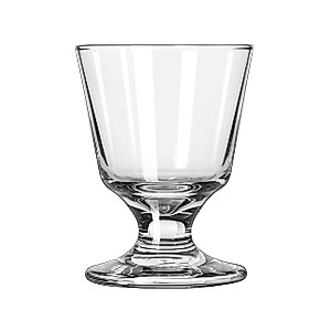 Libbey Embassy Footed Rocks Glass, 5.5 Ounce - 24 per case.