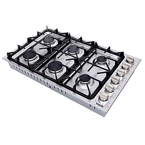 THOR Kitchen Professional 36-inch Cooktop/Rangetop in Stainless Steel - Model TGC3601