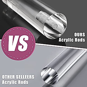 3 Tiers Round Cupcake Stand, Acrylic Cake Stand Cupcake Holder Serving Stand Macaron Display Rack Cookie Candy Buffet Desserts Platter for Baby Shower, Birthday Party, Wedding, Party by Greatstar