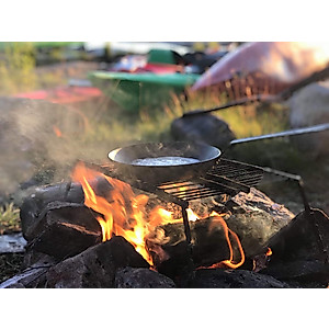 Bitty Big Q Stainless Steel Ultra Compact Portable Lightweight Camping Grill