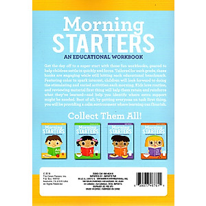 PRE-K Morning Starters Educational Workbooks