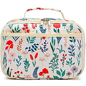 CAMTOP Lunch Box Kids Insulated Lunch Bag Small Cooler Thermal Meal Thermal lunchbox for Girls Boys School Picnics(Flower)