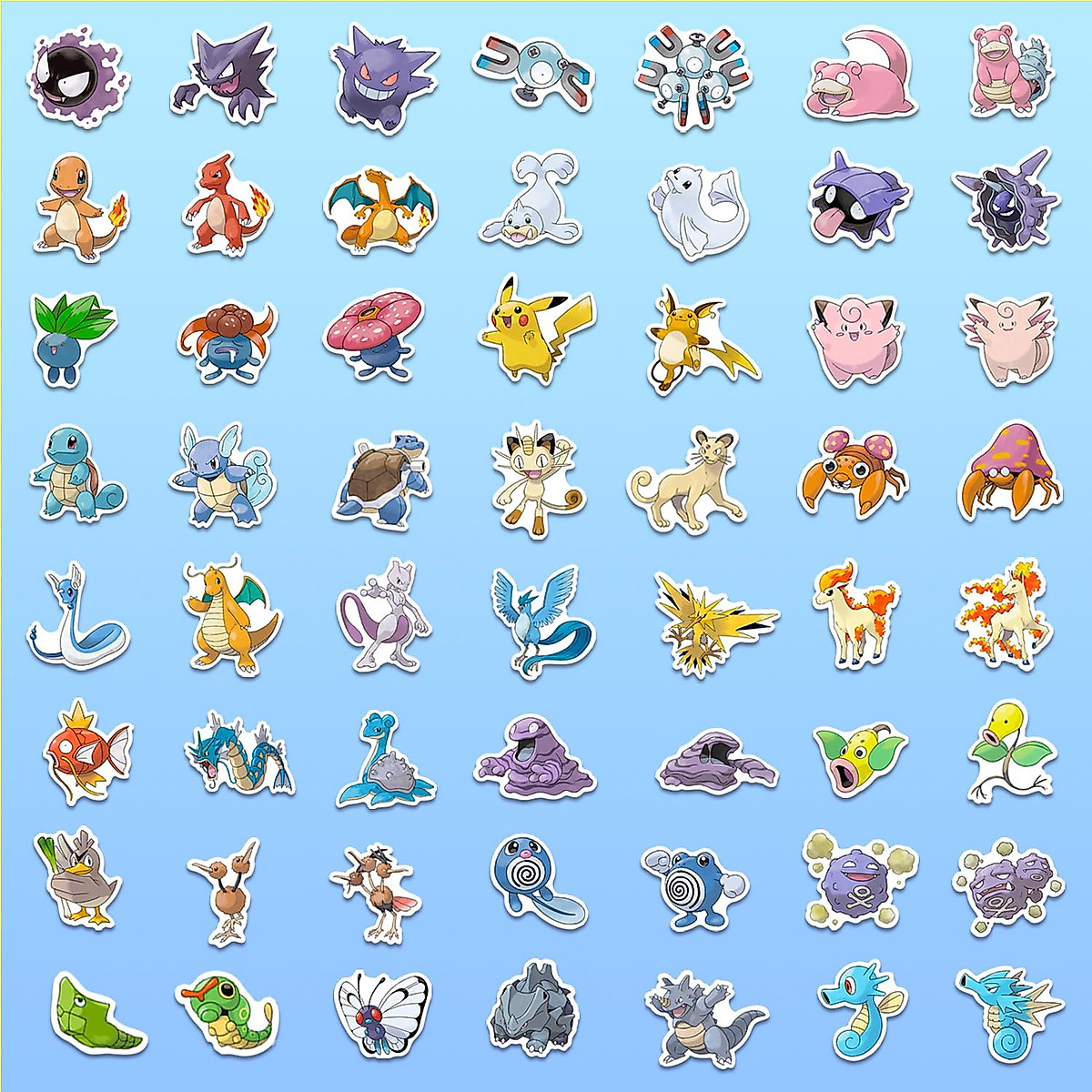 300 PCS Cute Cartoon Anime Stickers Cool Cartoon Stickers for Water Bottles,Laptop,Phone,Skateboard,Bicycle