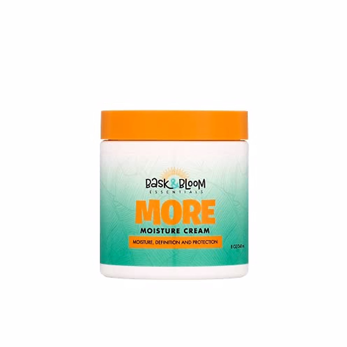 Bask & Bloom Essentials More Moisture Cream | Moisturizes| Nourishes| Defines| 8 oz