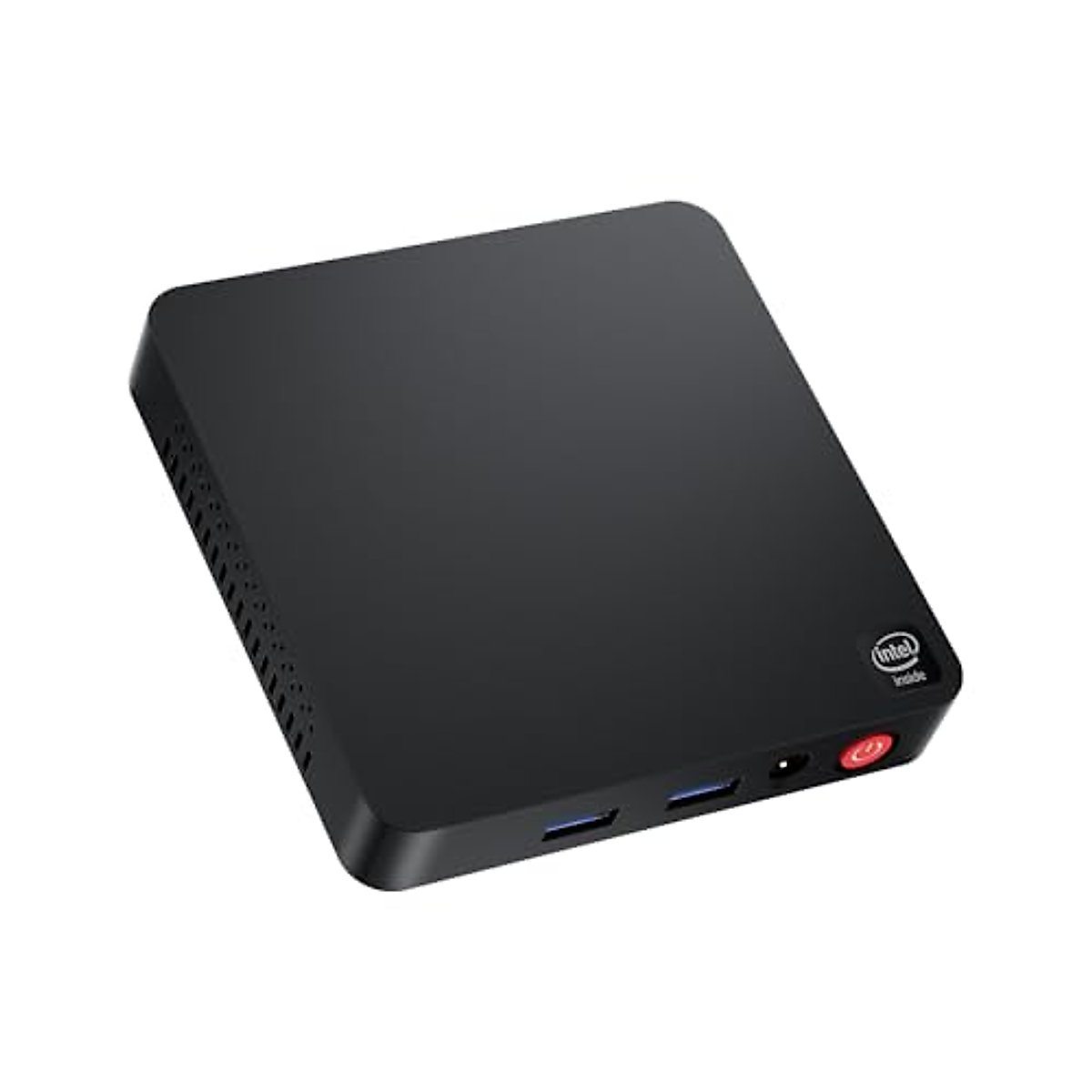 T5 Mini PC,Intel Processor N4020(up to 2.8GHz,4M Cache),Mini Computer with 4GB RAM+64GB eMMC,Dual Screen Display,HDMI+DP,USB3.0,2.4G/5GHz Dual WiFi 5, BT5.0,Gigabit Ethernet,Auto Power On