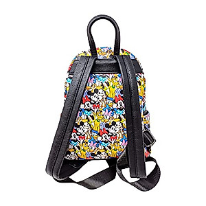 Loungefly Disney Mickey and Friends Womens Double Strap Shoulder Bag Purse