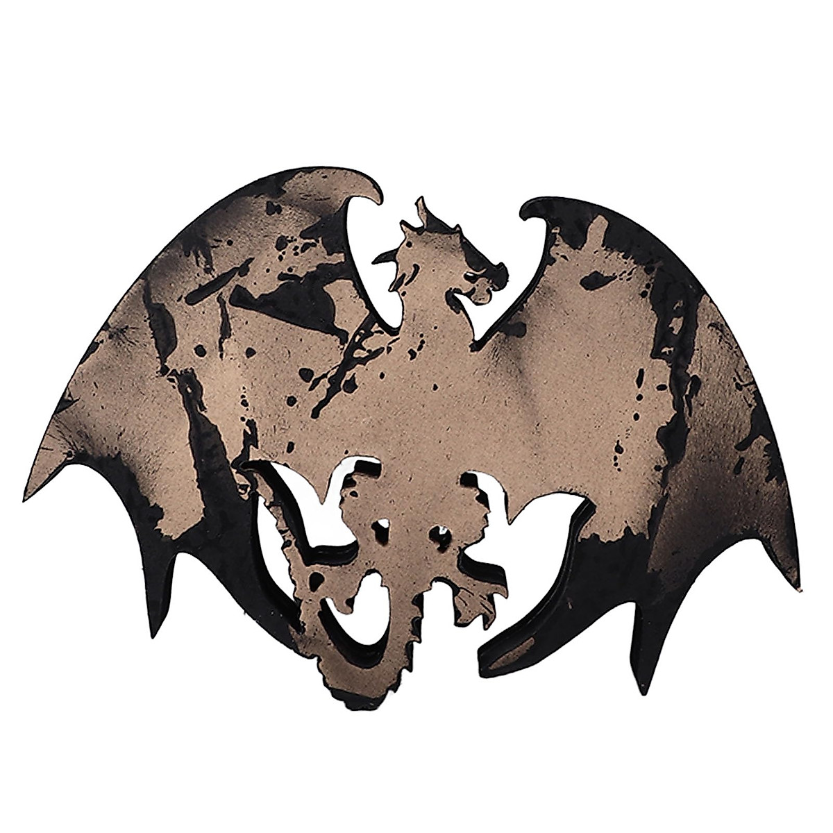 Pssopp Crystal Display Shelf, Material Modern Crystal Shelf Dragon Shape Decor Crystal Display Shelf for Storing ycrystals Stones and Essential Oils