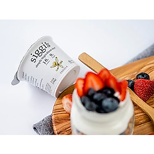 siggi’s® Icelandic Strained Nonfat Yogurt, Vanilla, 5.3 oz. Single Serve Cup – Thick, Protein-Rich Yogurt