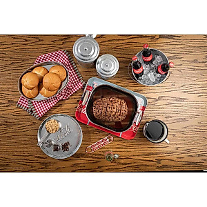 Tablecraft Glass Jar with Rotating Top, 3 oz.