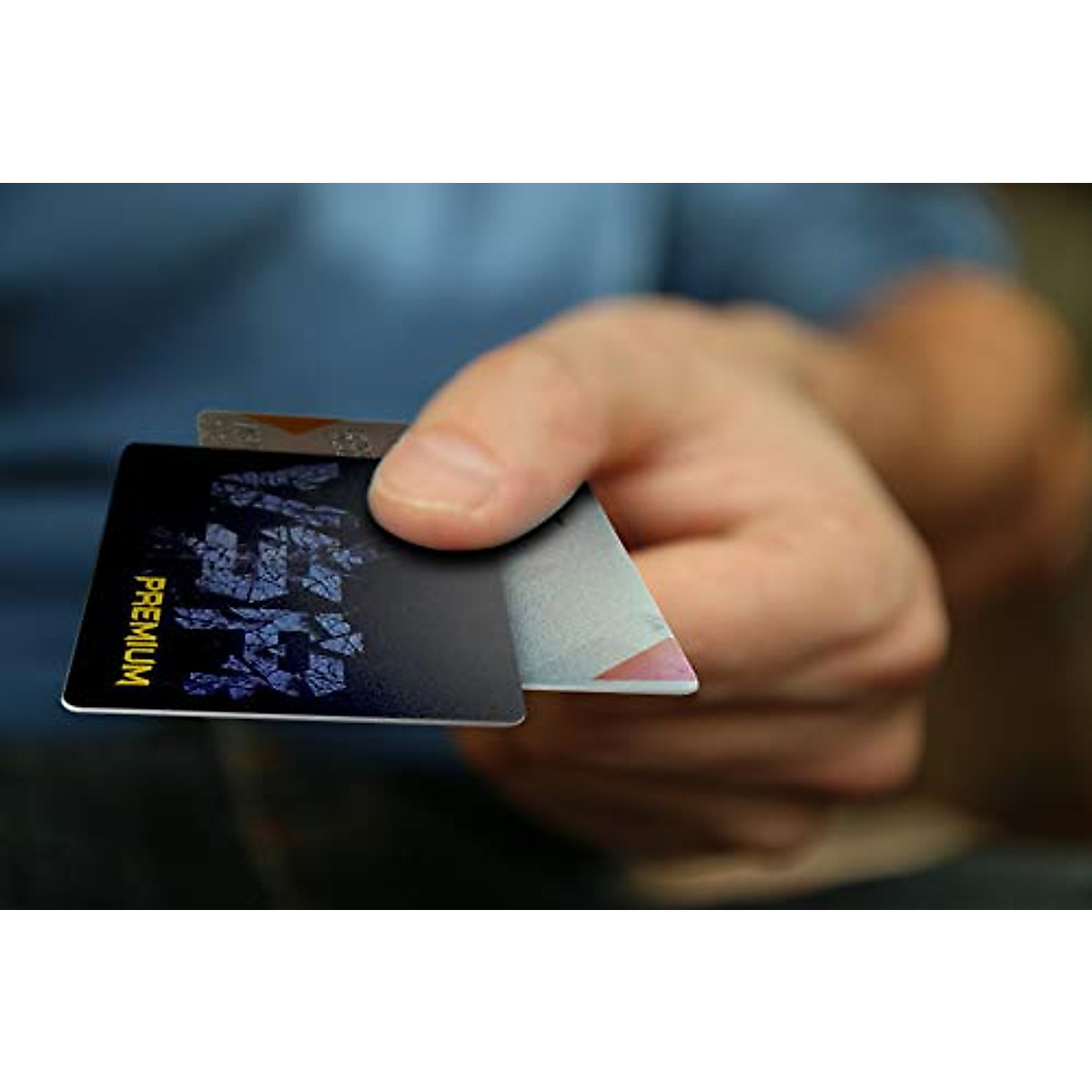 Credit Card Protector By VSR Premium RFID Blocking Shield Passport Debit IDs NFC Fraud Guard Contactless Scam Scanner Data Copier Signal Vault Safe Block Cloning Pickpocket Hack Proof Fits Any Wallet