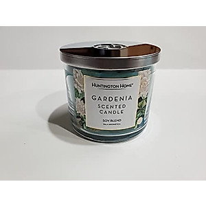 Huntington Home Gardenia Soy Blend Scented Candle