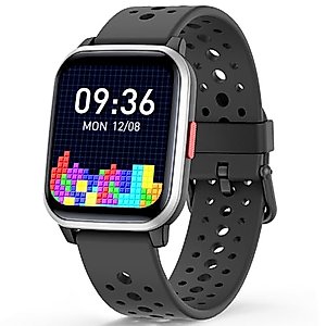 Butele Kids Smart Watch Girls Boys, Smart Watch for Kids Smart Watch Gifts for 4-16 Years Old with Sleep Mode 19 Sports Mode Pedometer Birthday Gift for Boys Girls