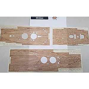Premium Wood Deck for 1/200 USS Arizona (fits Trumpeter Kit)