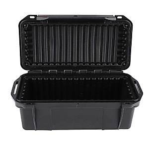 Joyzan Outdoor Storage Case, Waterproof Deck Shockproof Organization Box Pressureproof Shock Sealed Airtight Carry Container Absorbing Survival Dry Pad Hiking Fishing Patio Garden Camping Activities