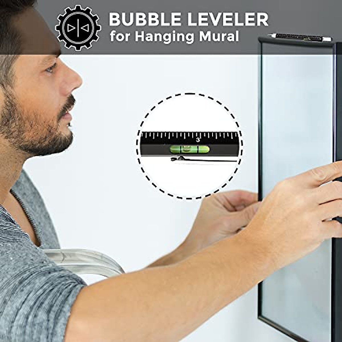 Multi-Tool Pen Gifts for Men Cool Multitool Set Gift for Dad Birthday, Fathers Day, Valentines, Construction Gadgets DIY Tool, With Screwdriver, Stylus, Bubble Level, Ruler & Phillips Flathead Bit