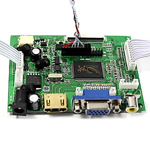 VSDISPLAY 5.6" 1024X600 LCD Screen 5.6 inch LTD056ET3A with HD-MI VGA 2AV LCD Controller Board VS-TY2662-V1