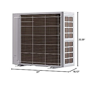 MrCool Universal 2 to 3 Ton 20 SEER Central AC & Heat Pump Split System w/ 25 ft DIY Quick Connect Line Set & 1 YR Labor Warranty