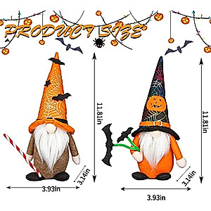ROGENA Halloween Gnomes Halloween Gnome Halloween Home Decor Halloween Indoor Decorations Halloween Decorations