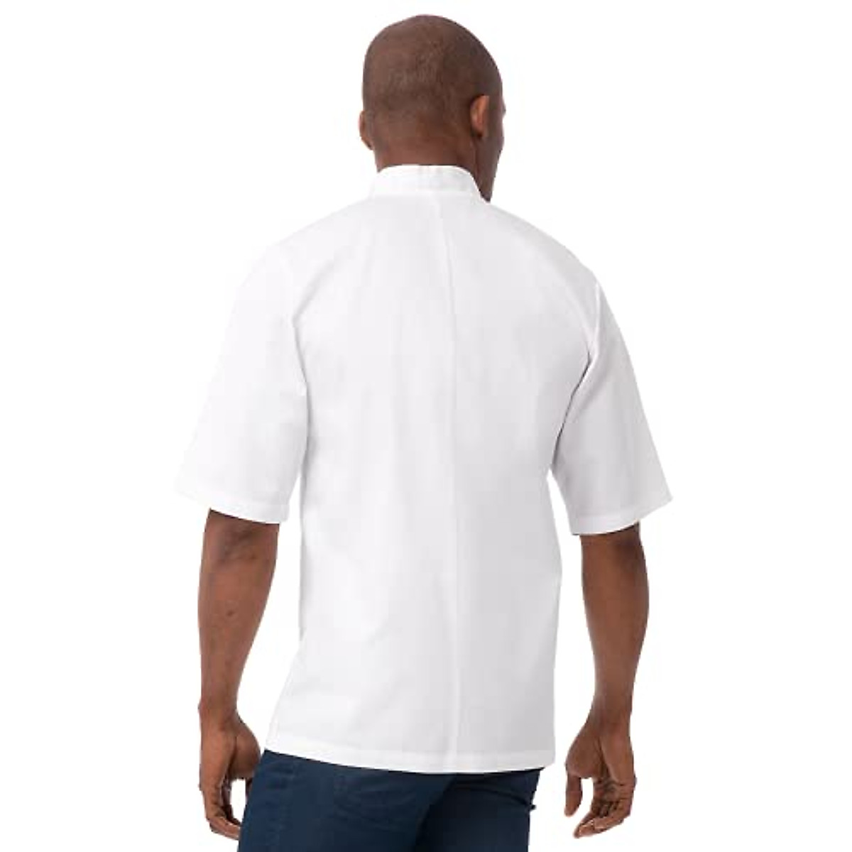 Chef Works Men's Volnay Chef Coat, White, XX-Large