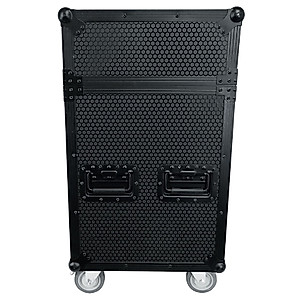 Rockville RMH2B Black Case for Chauvet/American DJ/Martin Moving Head Lights