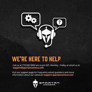 Spartan Camera Gocam 4G LTE Trail Camera, Free Roaming, Remotely Update Settings, HD Video, Photo, Blackout Flash, Hunting, Security, Surveillance + Steel Case + 32GB SD Card