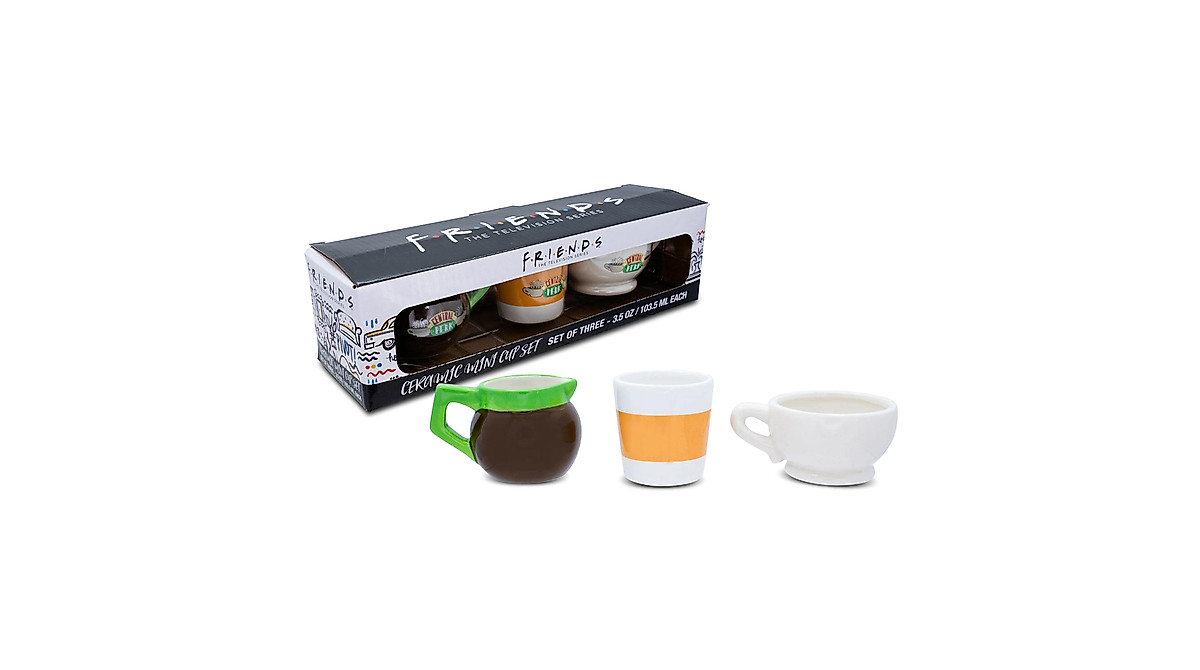Friends Central Perk Mini Cup Set - Officially Licensed Collector’s Item