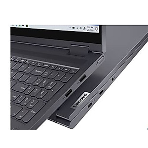 2022 LENOVO Yoga 7i 2-in-1 360° 15.6" Touch Screen Laptop, Intel Evo Platform Core i5 1135G7, 8GB RAM, 256GB PCIe SSD, Intel Iris Xe Graphics, Backlit Keyboard, Win 11, Slate Grey, 32GB USB Card