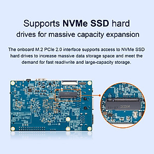 Orange Pi 5 8GB Rockchip RK3588S 8-Core 64 Bit Single Board Computer, Up to 2.4GHz and 8K Video Codec Support Development Board Run Orange Pi/Ubuntu/Debian/Android 12 OS (Pi 5 8GB+ Power Supply)