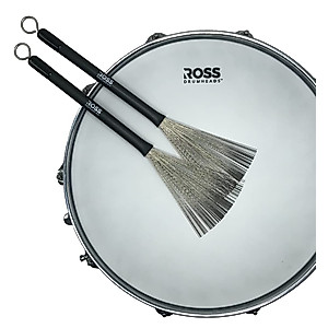 ROSS Percussion Retractable Wire Drum Brushes