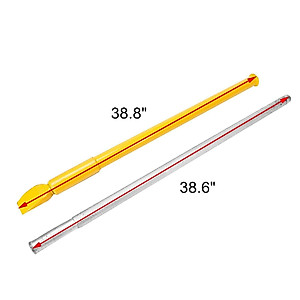 BLACKHORSE-RACING Heavy Duty Tire Bead Breaker Slide Hammer Impact for Car Truck Trailer Portable Tire Changing Sliding Hammer Yellow