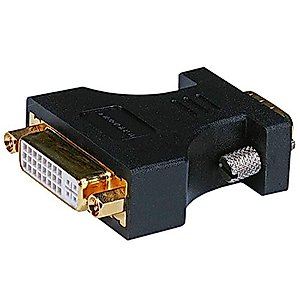 Monoprice 102397 HD15 (VGA) Male to DVI-A Female Adapter,Gold Plated (102397)