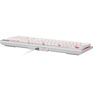 Corsair K70 PRO RGB Optical-Mechanical Gaming Keyboard - OPX Linear Switches, PBT Double-Shot Keycaps, 8,000Hz Hyper-Polling, Magnetic Soft-Touch Palm Rest - NA Layout, QWERTY - White