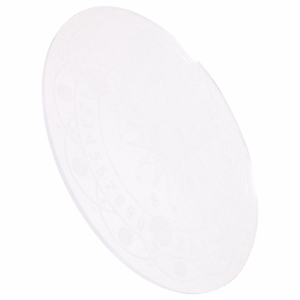 OSALADI 2pcs Pendulum Dashboard Metaphysical Message Board Dowsing Divination Board Portable Divination Board Divination Accessory Crystals for Crafts Pendulum Board Acrylic Skeleton Tool