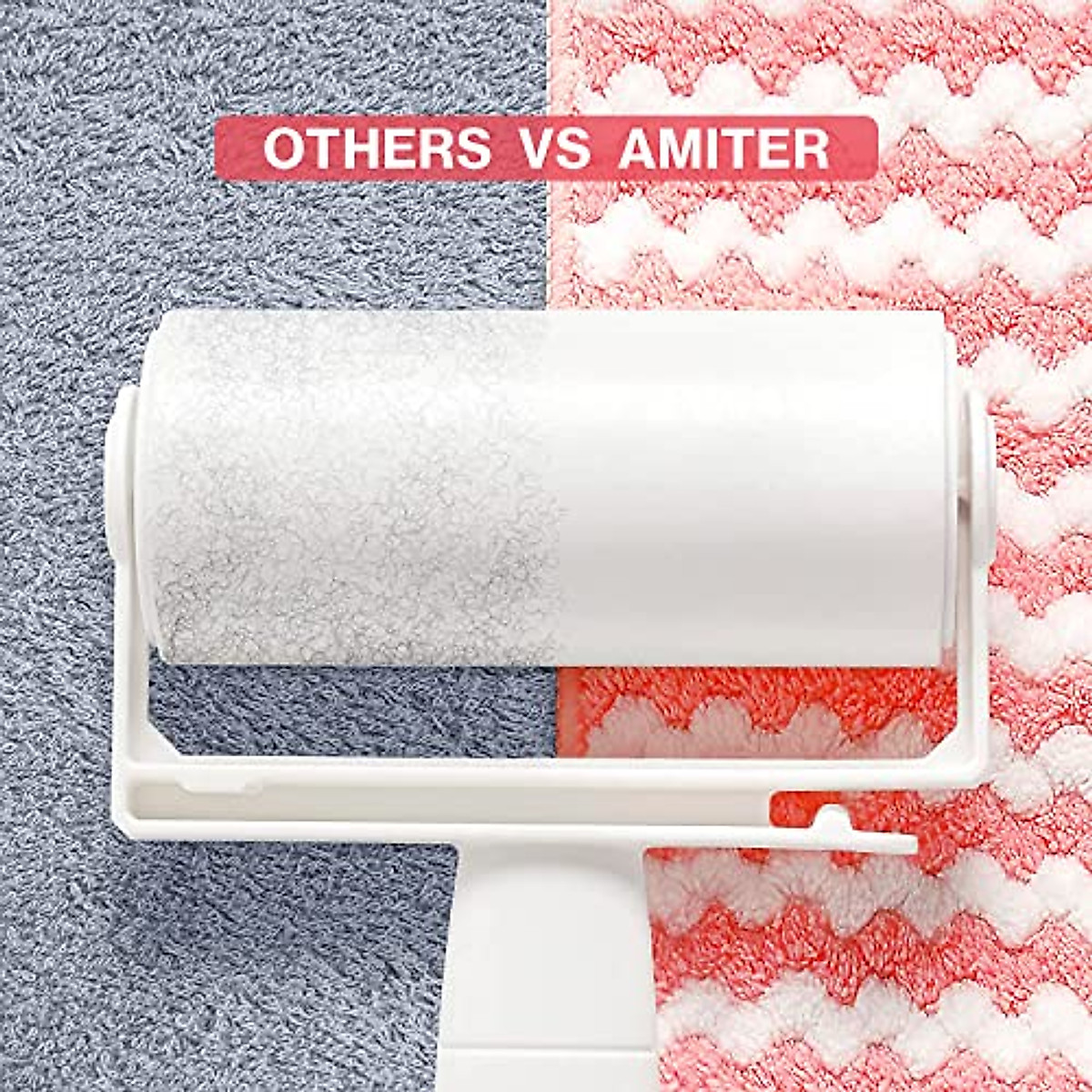 AMITER Kitchen Dish Towels, 100% Cotton Kitchen Towels and Dishcloths Set, 10 Pack Dish Cloths for Washing Dishes Dish Rags for Drying Dishes Kitchen Wash Clothes Cleaning Towel
