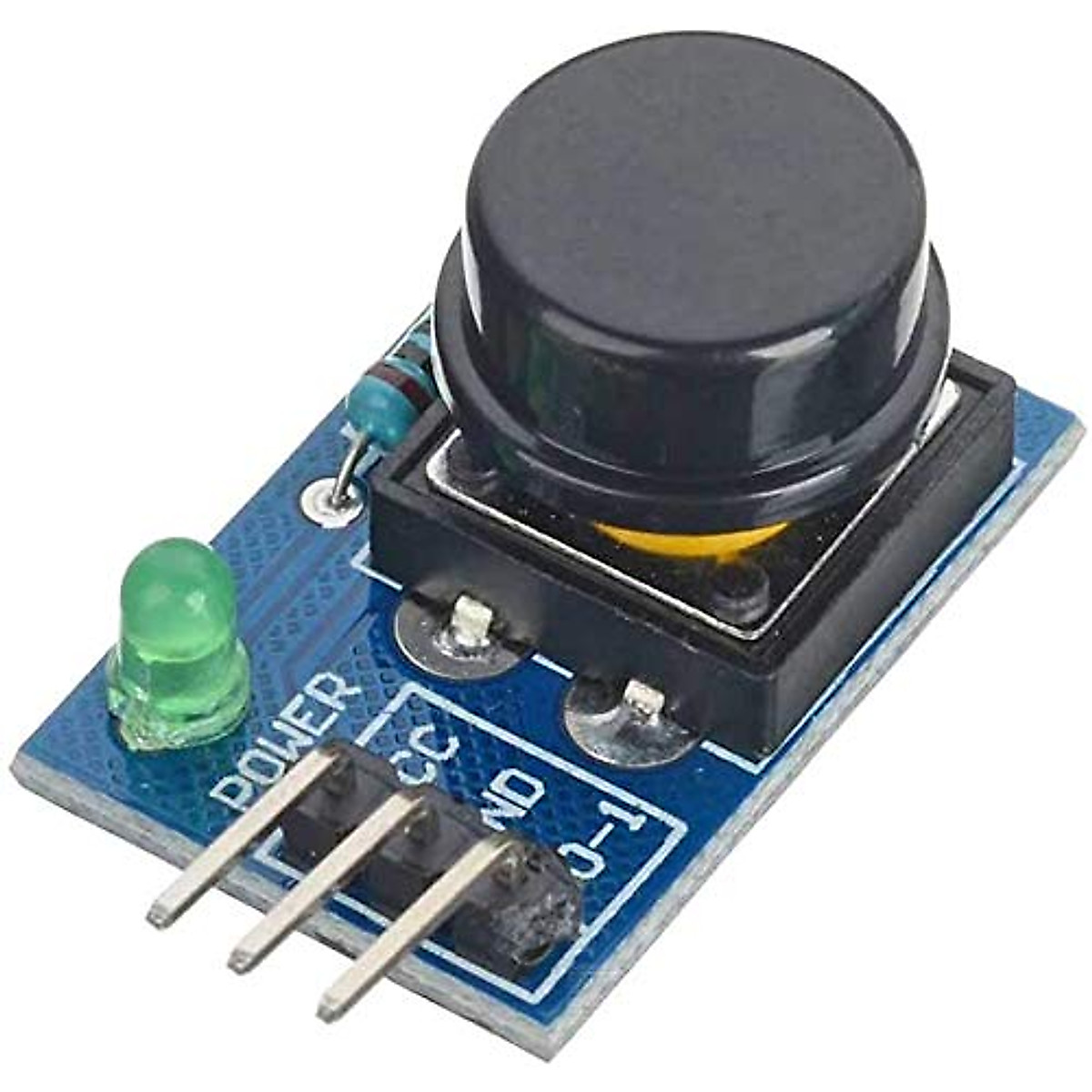 ZYM119 3~6V Independent Key Touch Button Module with LED Power Indicator for Circuit Board