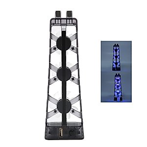 Dobe for PS5 Cooling Fan Efficient Game Console Cooler for PS5 Disc and Digital Edition Ultra HD Console Cooling System for PS5