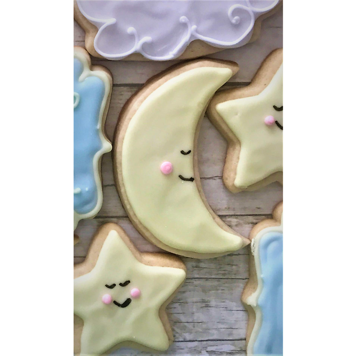 Crescent Moon Cookie Cutter 3" Made in USA by Ann Clark